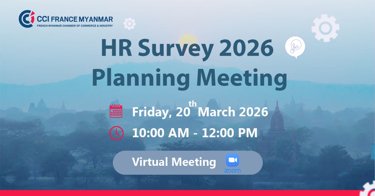 HR Survey Planning Meeting 2026 | CCI France Myanmar